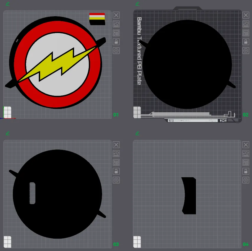 The Flash LED Lamp by BeeTee 3D - MakerWorld