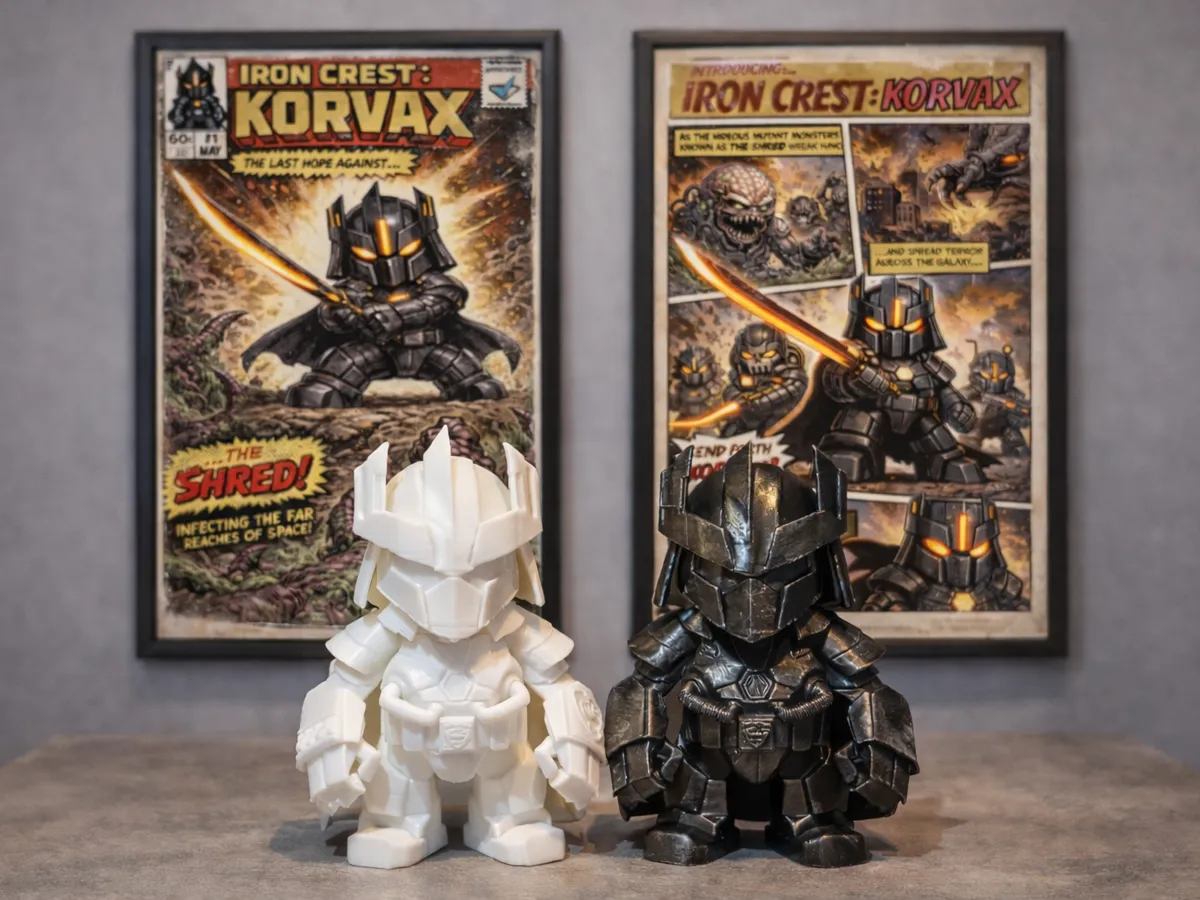 Korvax: Leader of the Iron Crest Battalion - Free 3D Print Model ...