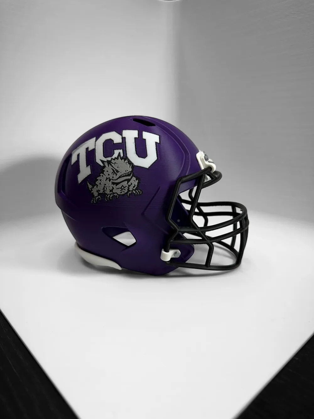 TCU Football Helmet - Free 3D Print Model - MakerWorld
