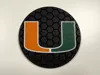 Miami Hurricanes Hex Coaster - Free 3D Print Model - MakerWorld