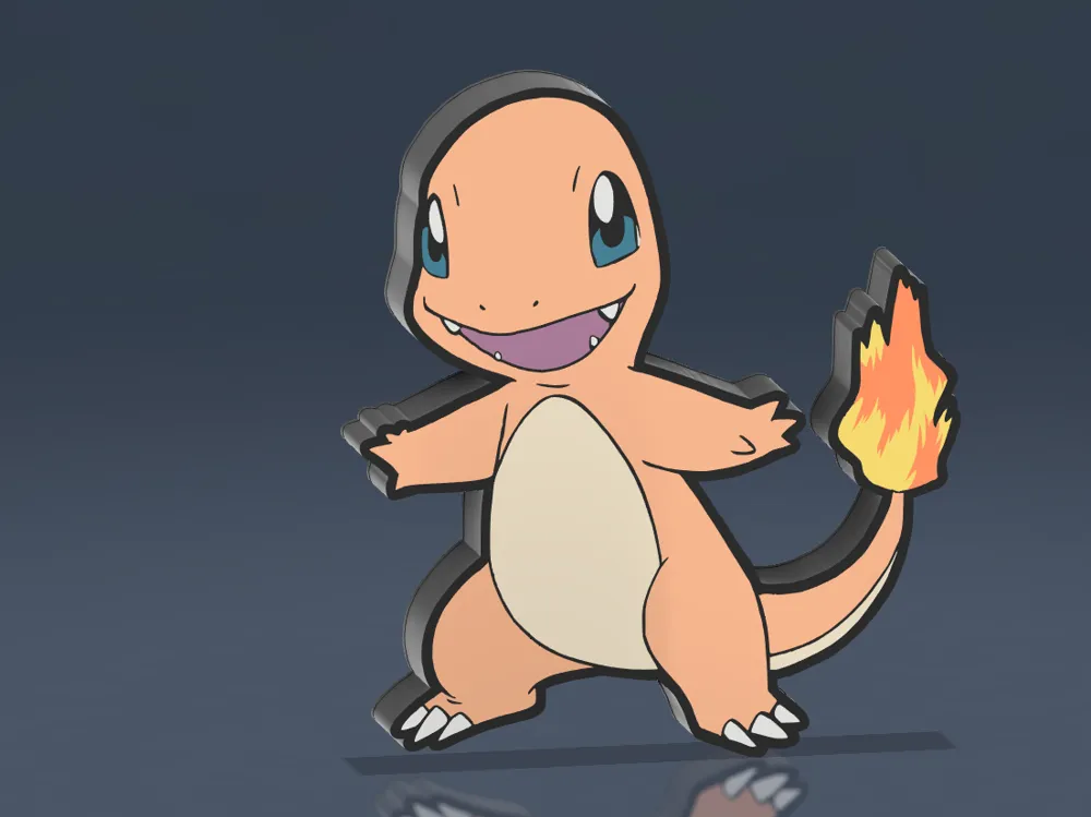 Charmander Lightbox by Sitsero - MakerWorld