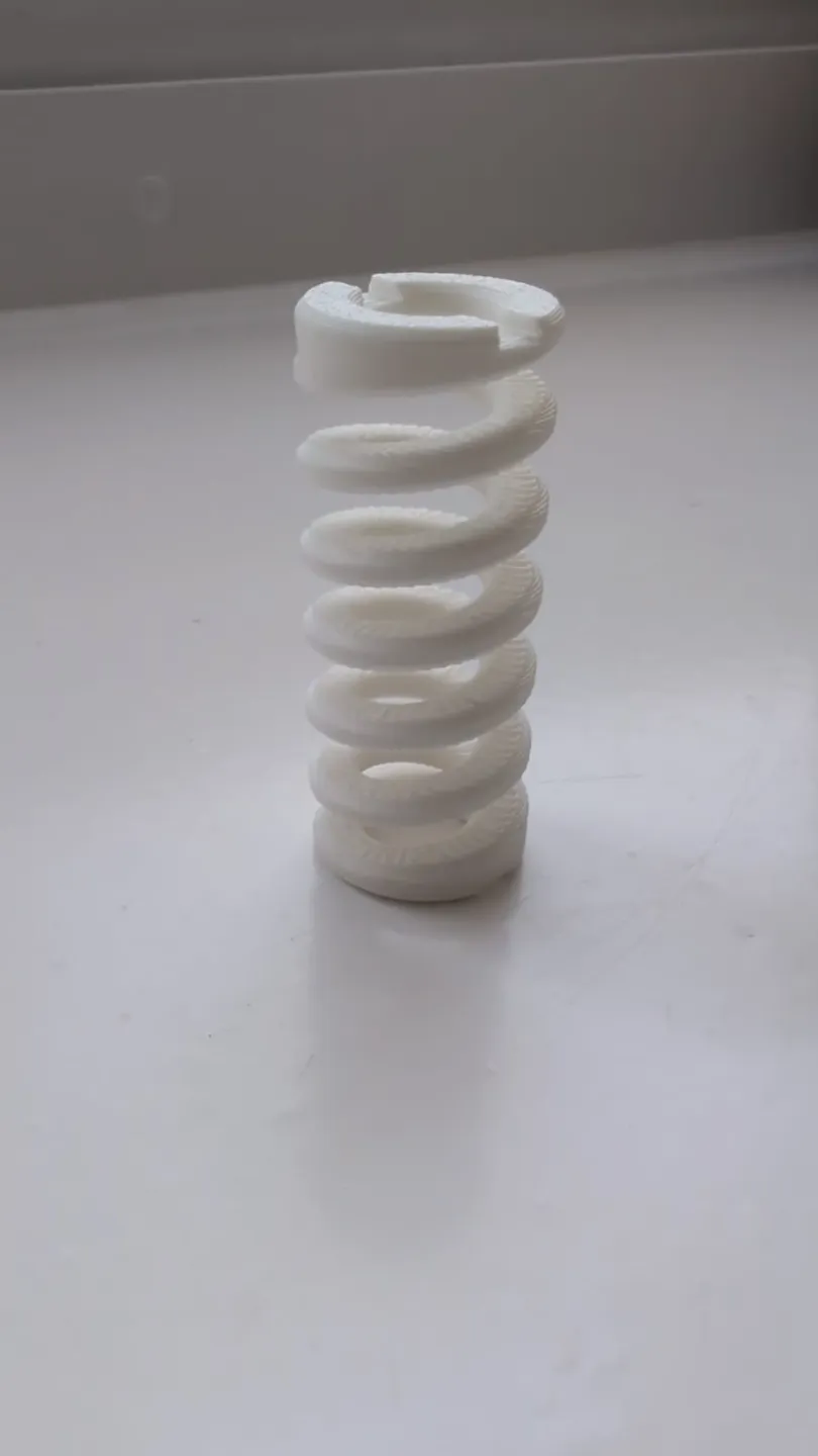 3D Printed Mechanism | Spring [Not yet parametric] by Raul Molina ...