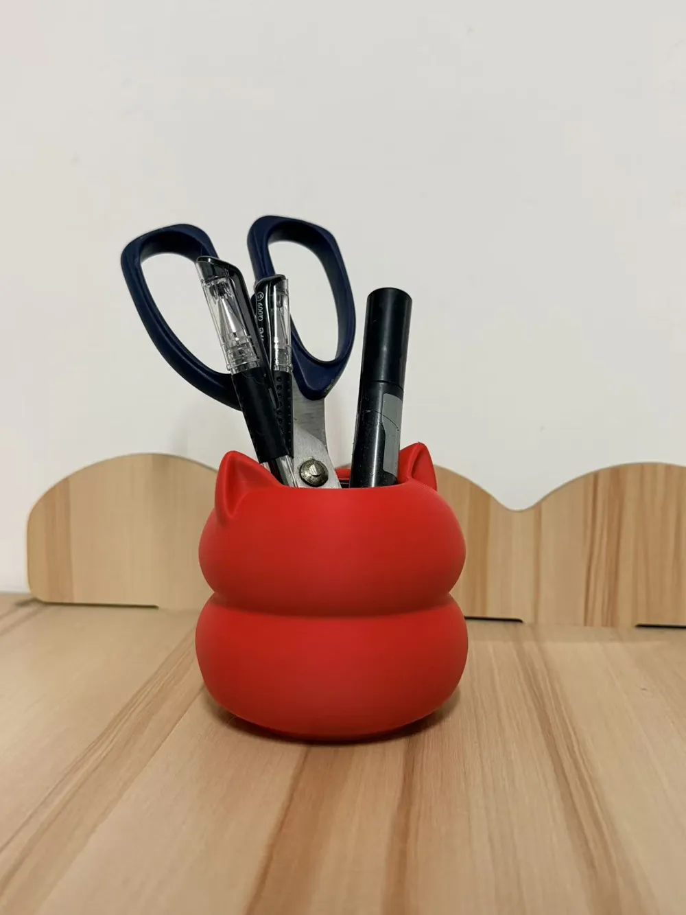 Cat Ear Pen Holder - Free 3D Print Model - MakerWorld