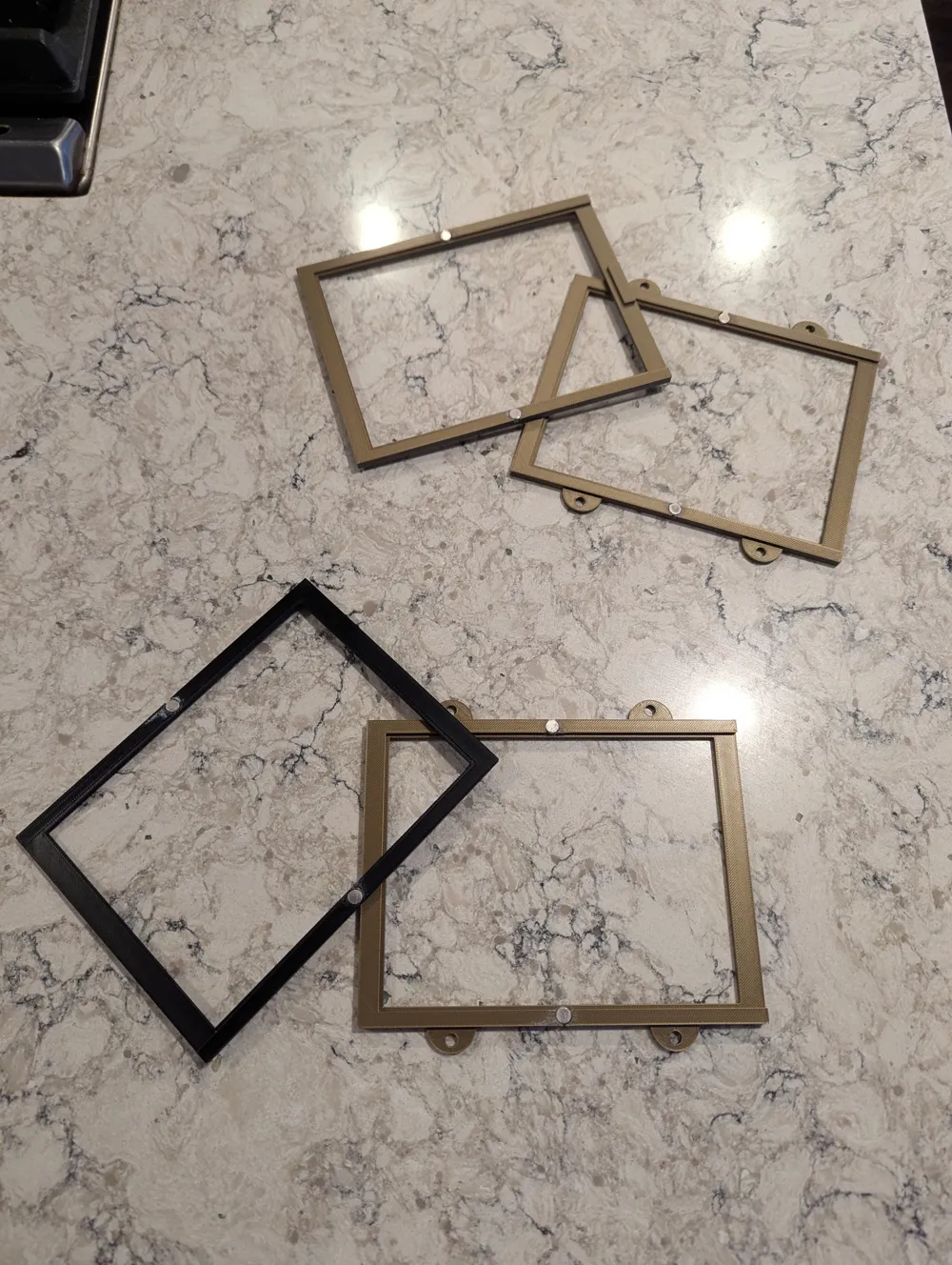 Lithophane Picture Frame for Hanging in Window - Free 3D Print Model ...