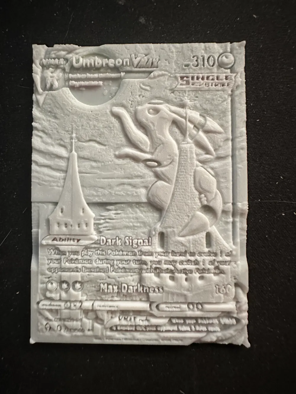 Umbreon Vmax Pokemon Card Lithophane by thatguy08 - MakerWorld