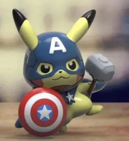 Pikachu COS Series -- Captain America by Ant-No.2 - MakerWorld
