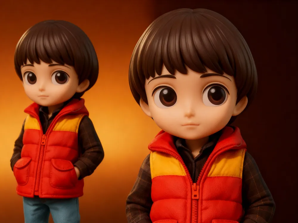 will byers stranger things - Free 3D Print Model - MakerWorld