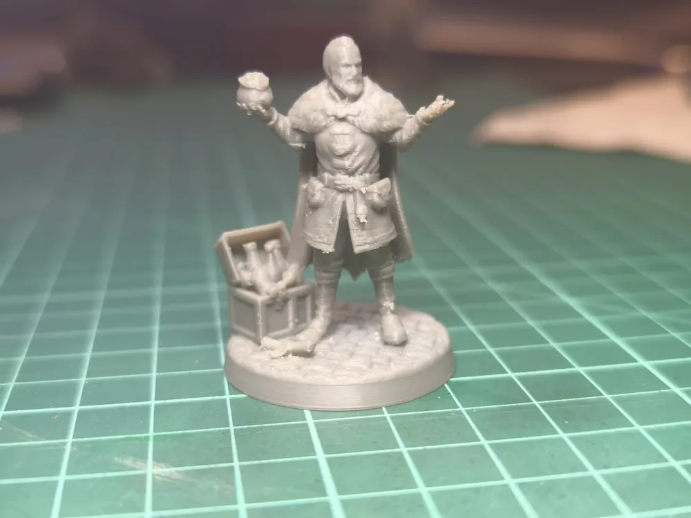 Medieval Villagers Miniatures - Free 3D Print Model - MakerWorld