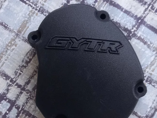 YZ 125 GENERATOR COVER "GYTR" LOGO - Free 3D Print Model - MakerWorld