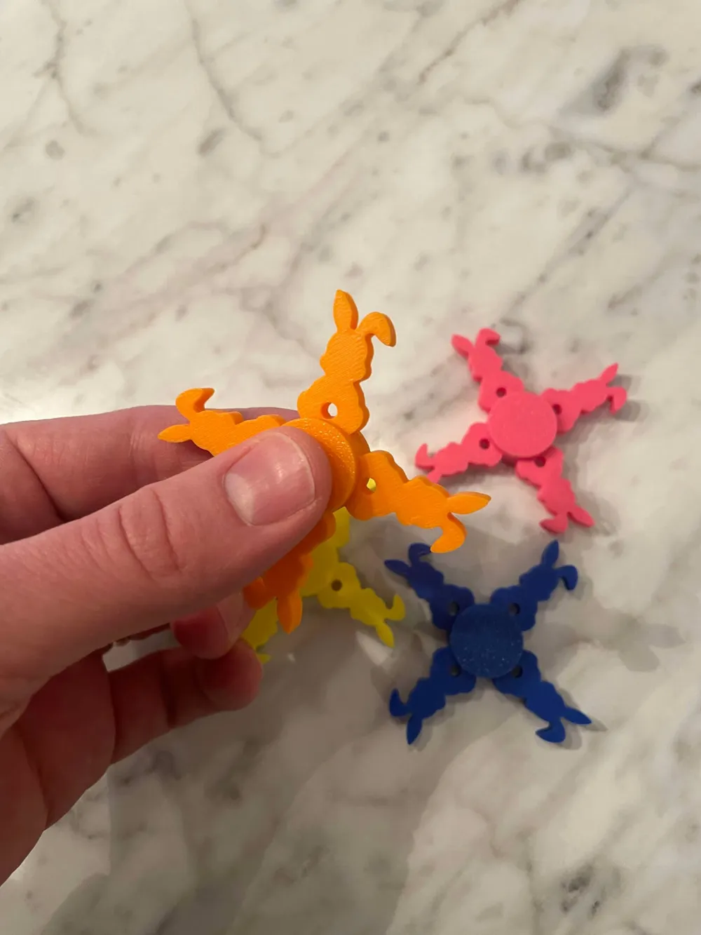 Easter Bunny Fidget Spinner by Abbe - MakerWorld