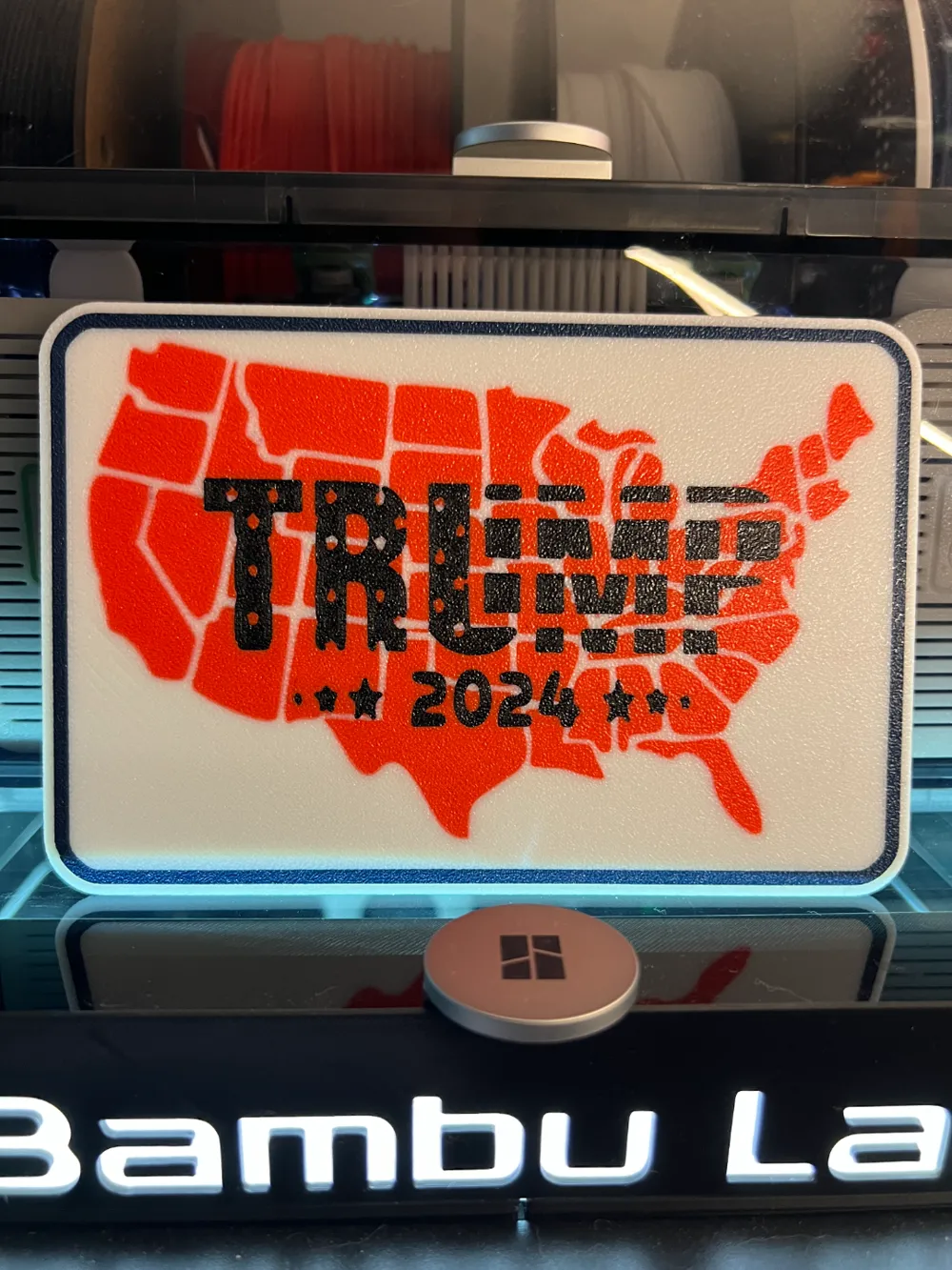 Trump Red Wave larger sign by 3Dprinting4fun - MakerWorld