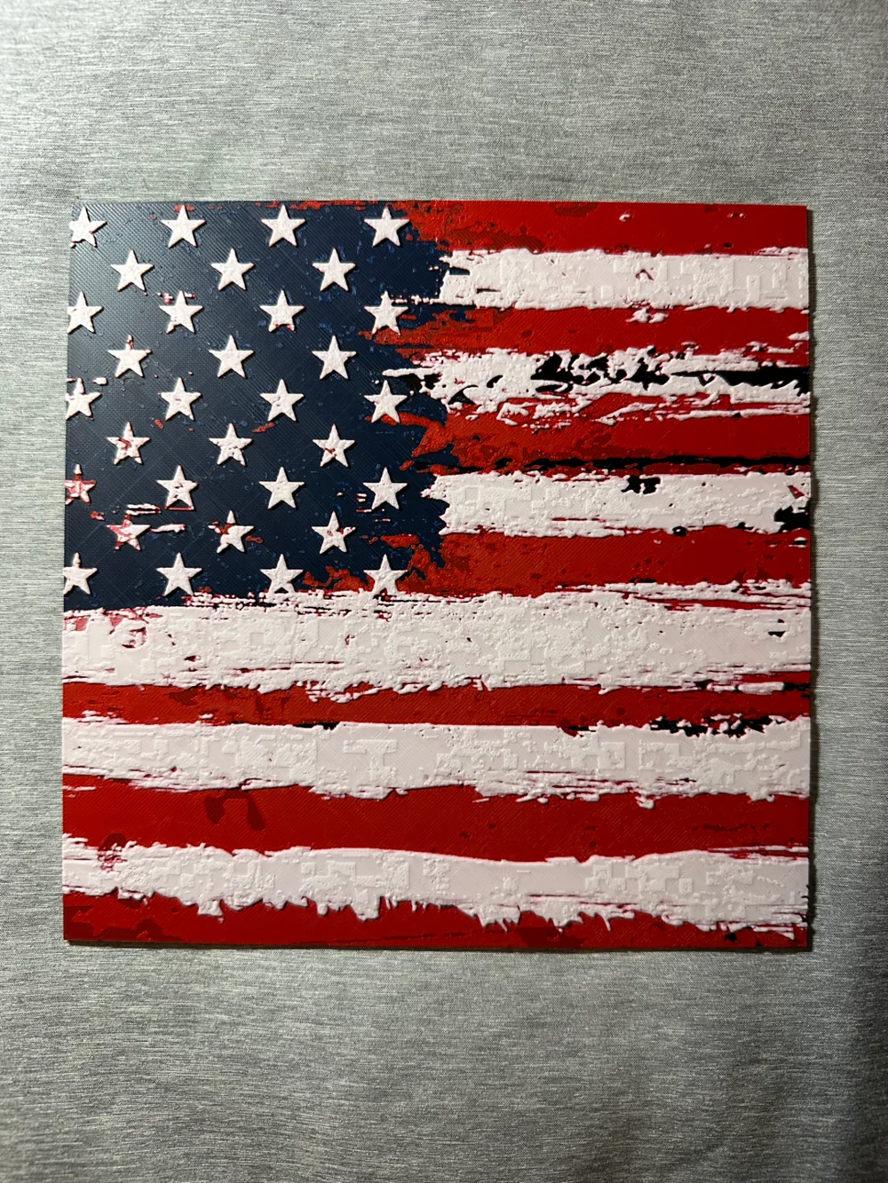 US Flag Hueforge by Hey Ben - MakerWorld