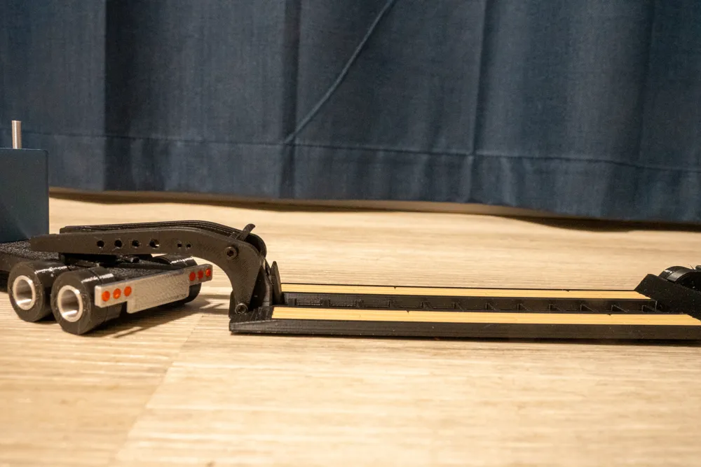 1/64 Scale Lowboy Trailer (No AMS) - Free 3D Print Model - MakerWorld