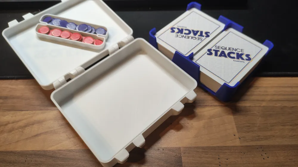 Sequence Stacks Card Game Box - SnapLock Remixed by Arie Kanarie ...