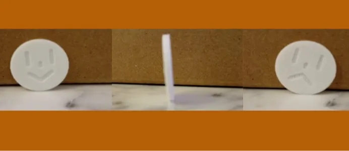 Happy/Sad Token by Frek907 - MakerWorld