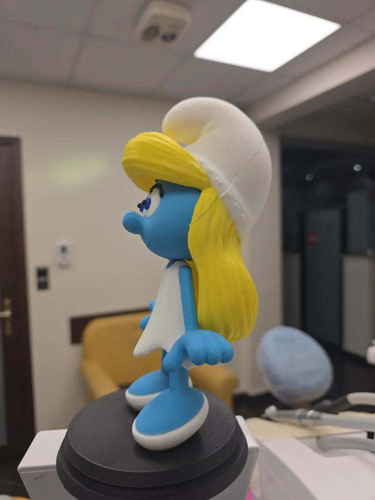 Smurfette - Smurfs -No AMS- Easy assembly by kos MakerWorld: Download ...