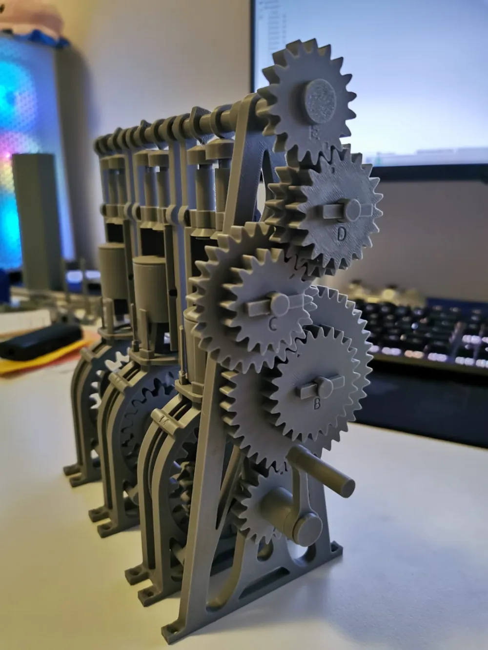 Modular 6-Stroke Engine | Updated! by SanderdK - MakerWorld