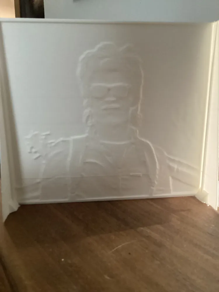 Litofanía de Steve Harrington de Stranger Things - Modelo de impresión ...