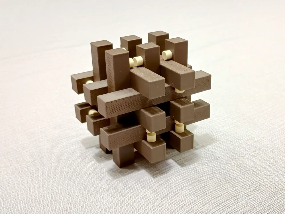 Pins puzzle by Amater MakerWorld: Download Free 3D Models