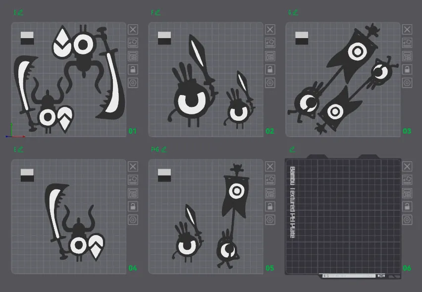 Patapon army p2 by Alegiro - MakerWorld