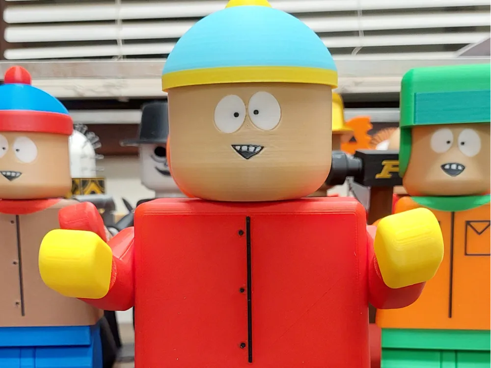 BIG BRICK ERIC CARTMAN by masterofall6 MakerWorld: Download Free 3D Models