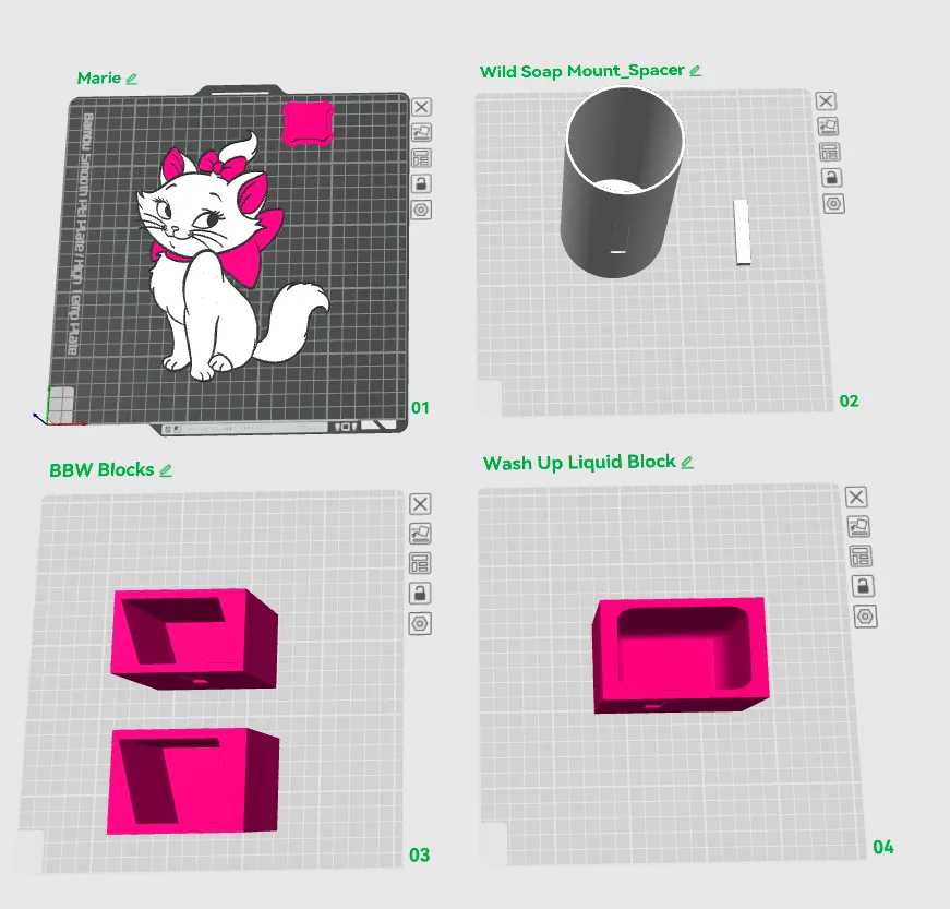 Disney Marie Seifenhalter – Kostenloses 3D-Druckmodell – MakerWorld