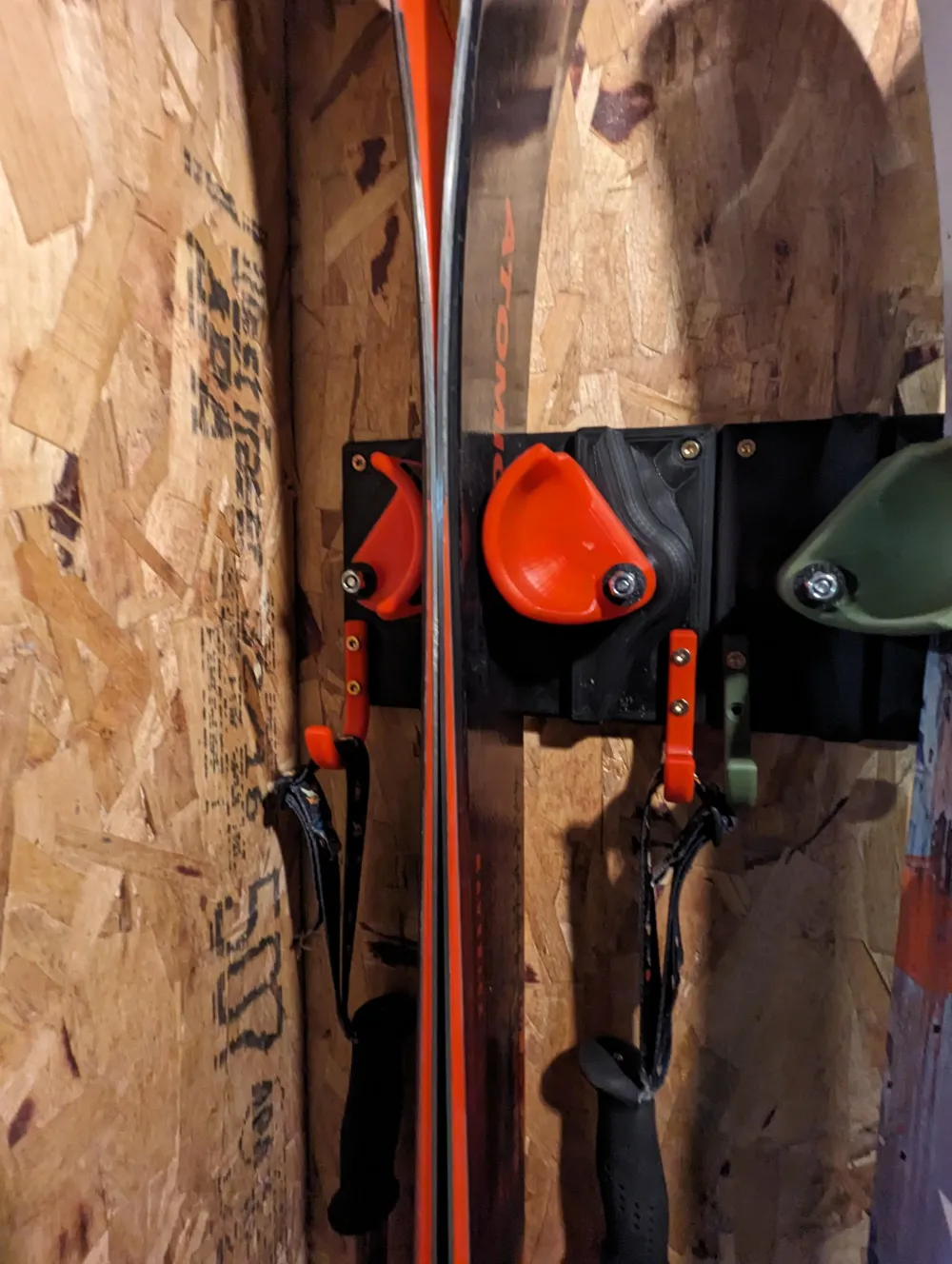 Cam Ski Rack by nolan.schmidt96 - MakerWorld