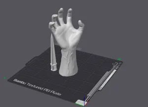 Zombie Stake (easy to print) Shared by Justin Yu - MakerWorld