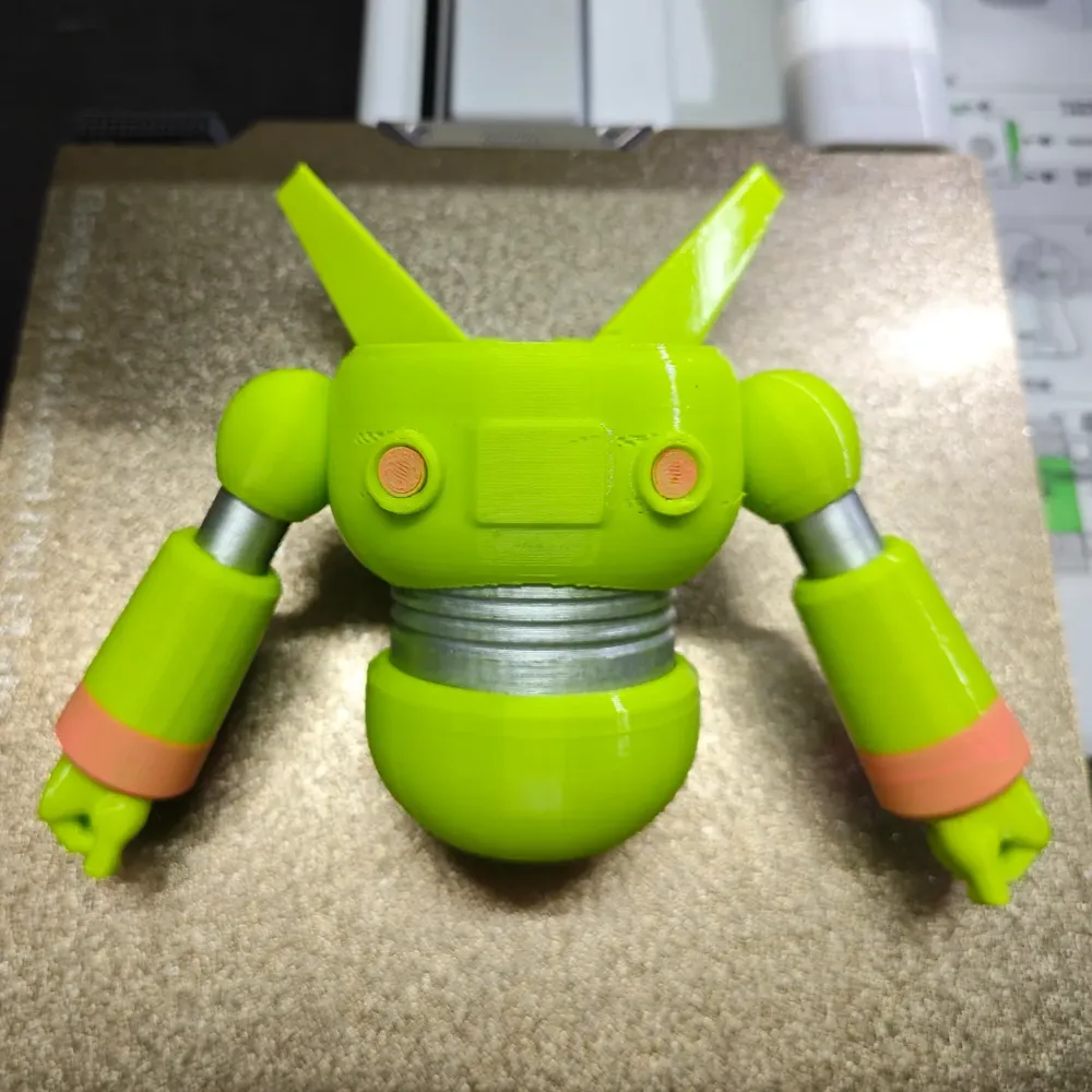 Gundam Warrior Kantam Robo by Microblacker - MakerWorld