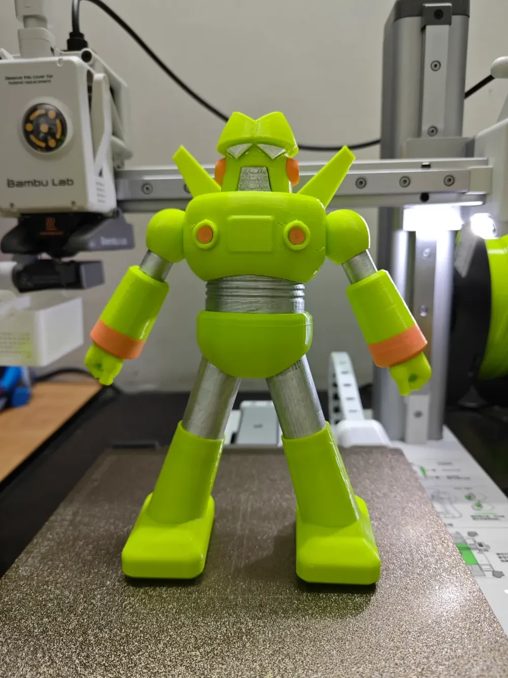 钢弹勇士Kantam Robo 来自 iKun MakerWorld：免费下载 3D 模型