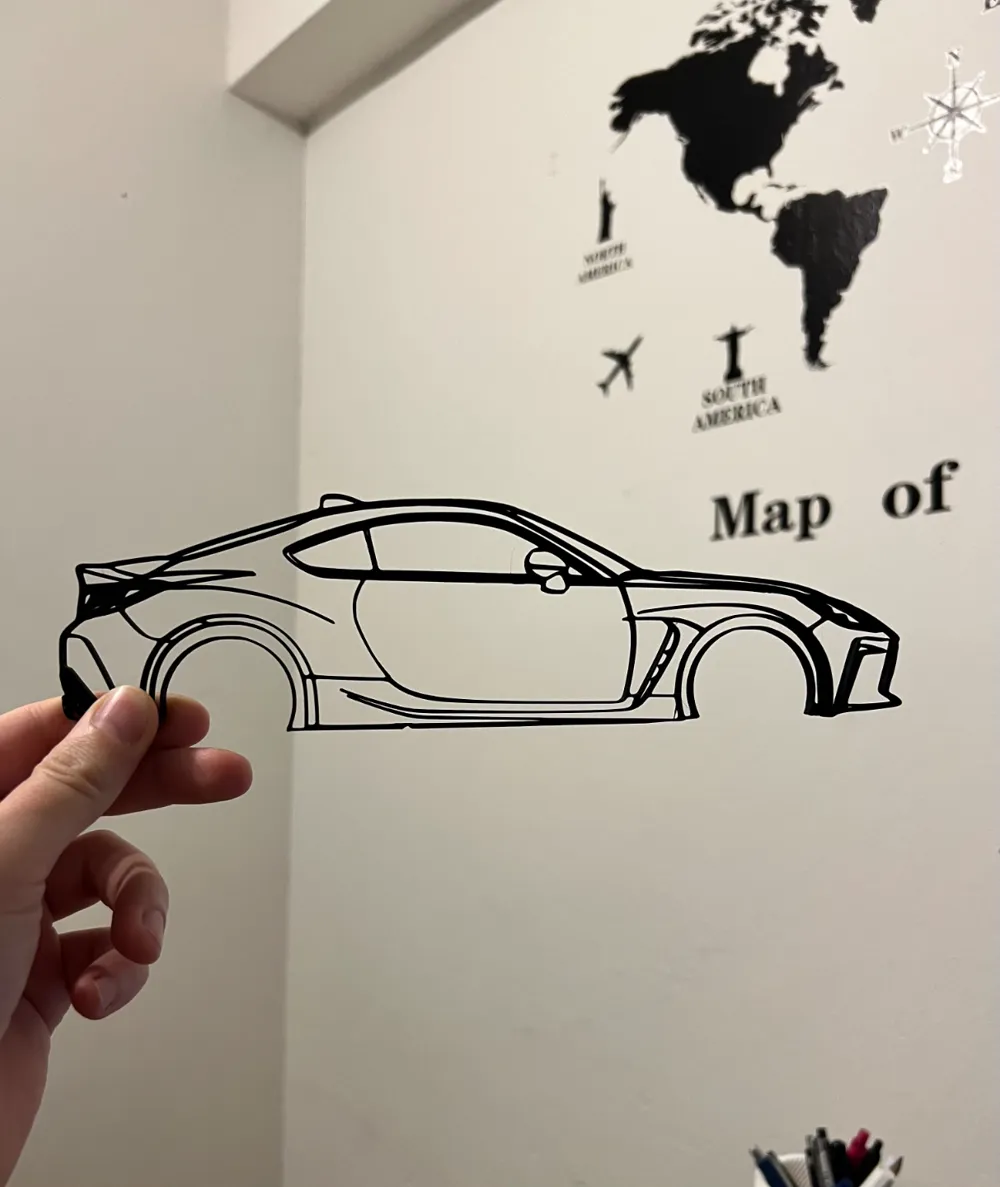 Toyota GR86 Silhouette by 3D Vetesnictvi - MakerWorld