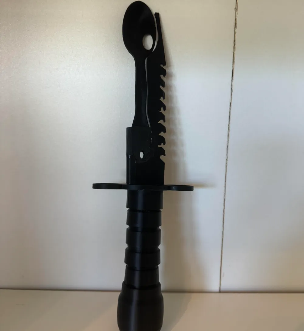 Spoonkid's Combat Spoon by speedyman2 - MakerWorld