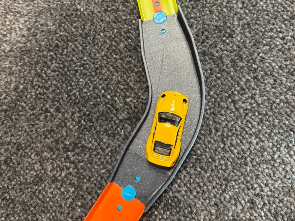 Hot Wheels 45° Curve by LBM1929 - MakerWorld
