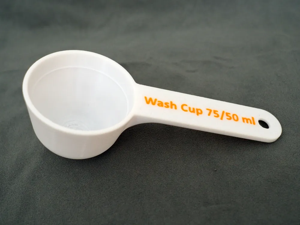 Detergent Wash Cup 25/50/75/100 ml - Free 3D Print Model - MakerWorld