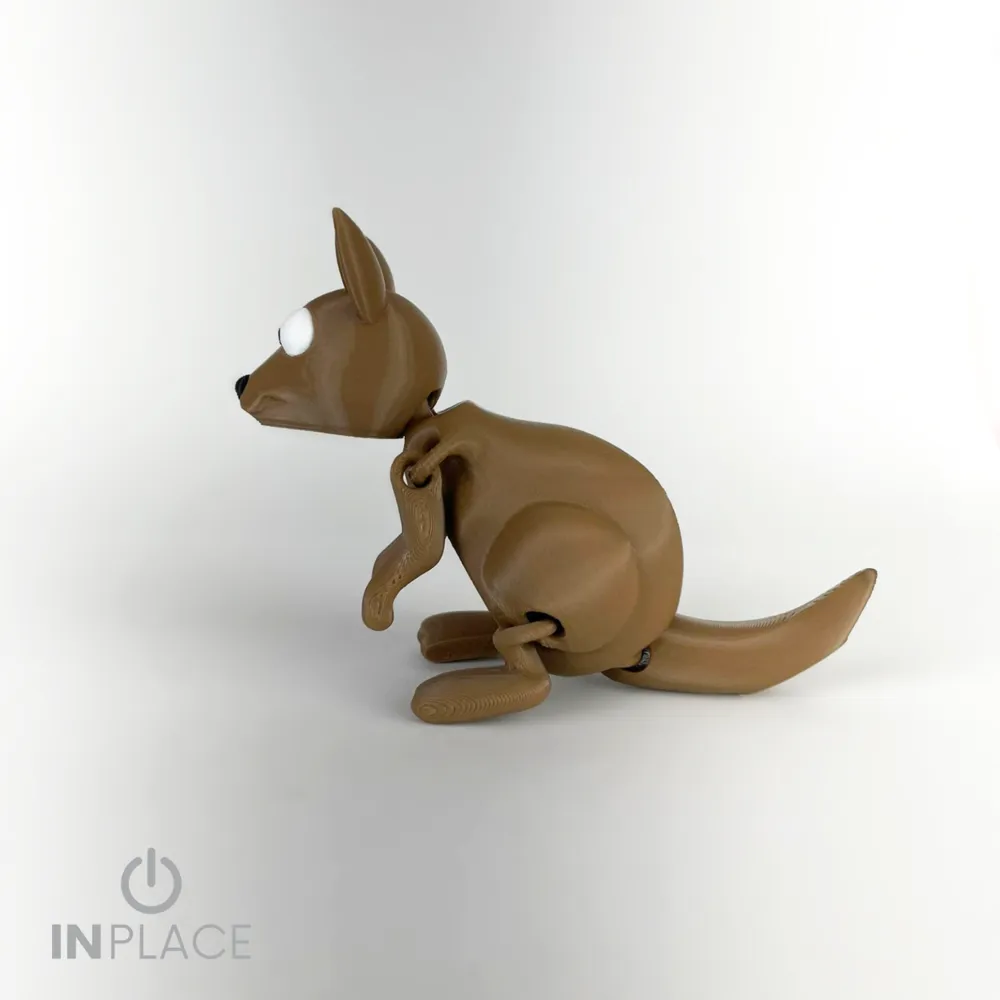 Cute Kangaroo Articulated by InPlace MakerWorld: Download Free 3D Models