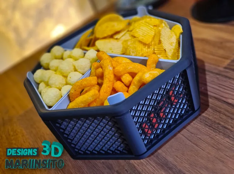 UFC Octagon Snack Container by MARiiNSITO MakerWorld: Download Free 3D ...