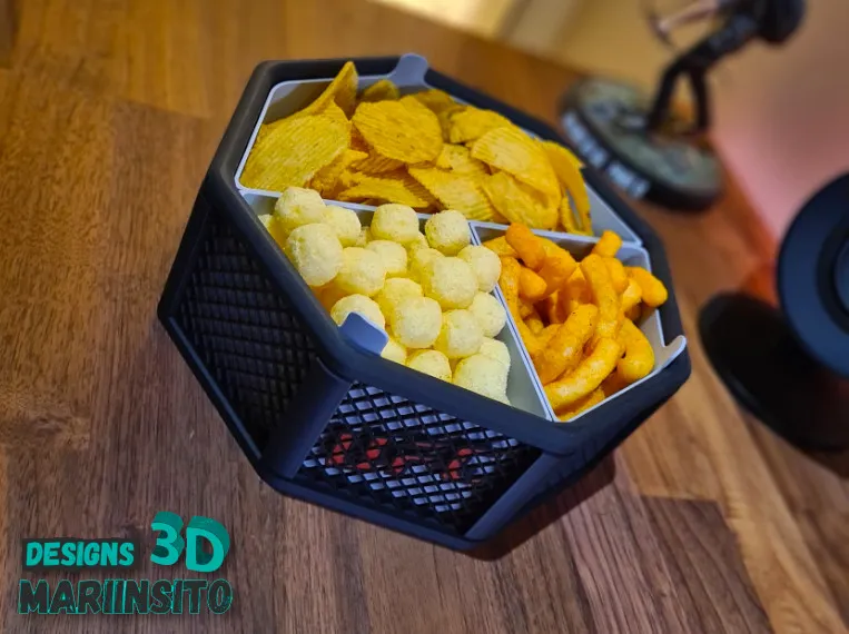 UFC Octagon Snack Container by MARiiNSITO MakerWorld: Download Free 3D ...
