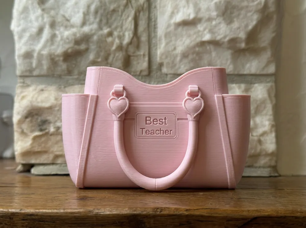 Handbag Purse Organizer - Editable Text - Free 3D Print Model - MakerWorld