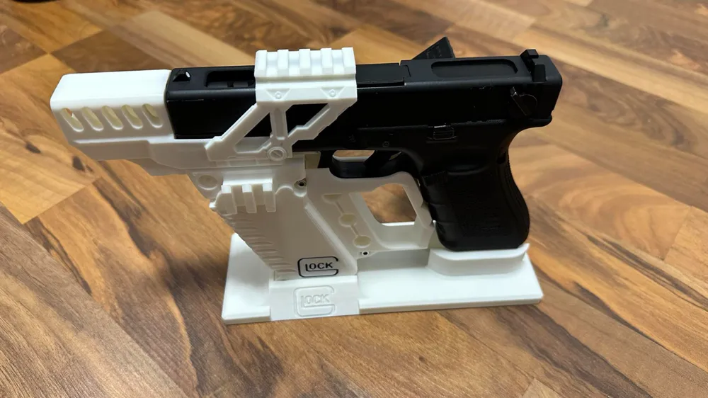 Glock stand - Free 3D Print Model - MakerWorld