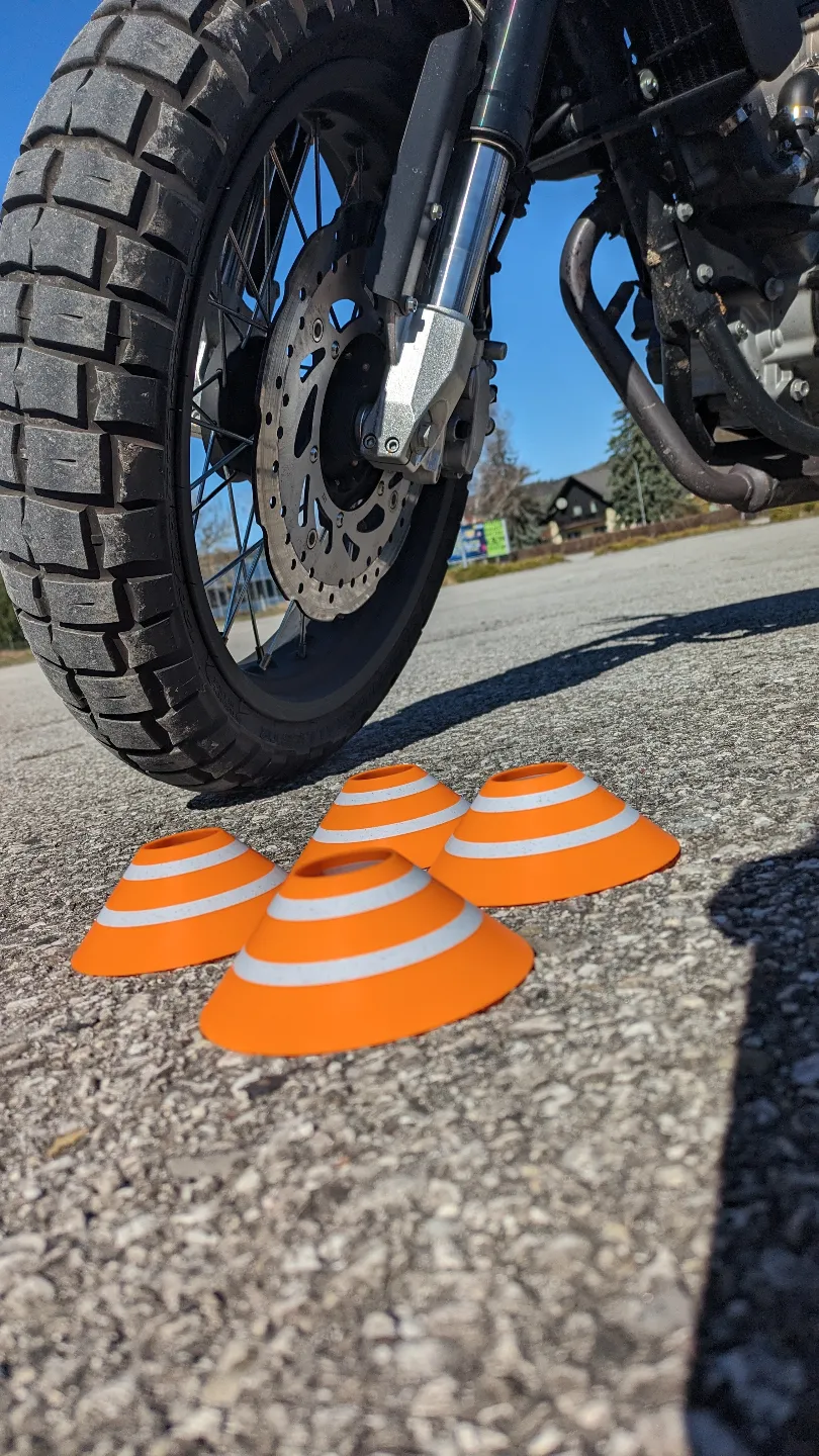 Training Cone | Traffic Cone | Motorcycle Cone by clehn8ok - MakerWorld
