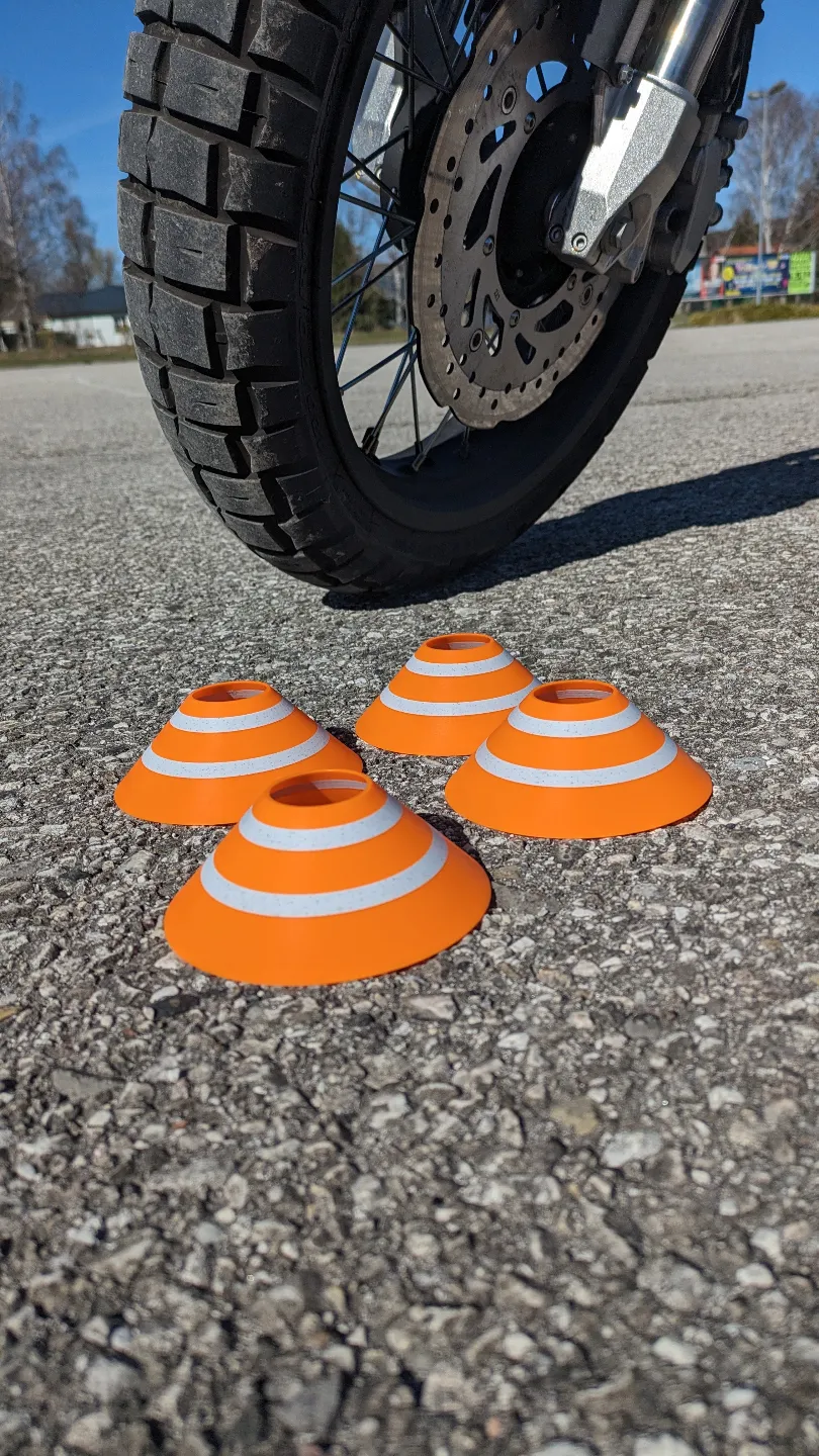 Training Cone | Traffic Cone | Motorcycle Cone by clehn8ok - MakerWorld