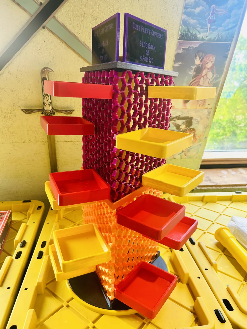 HSW Rotating Modular Display Stand by downeast3d MakerWorld: Download ...