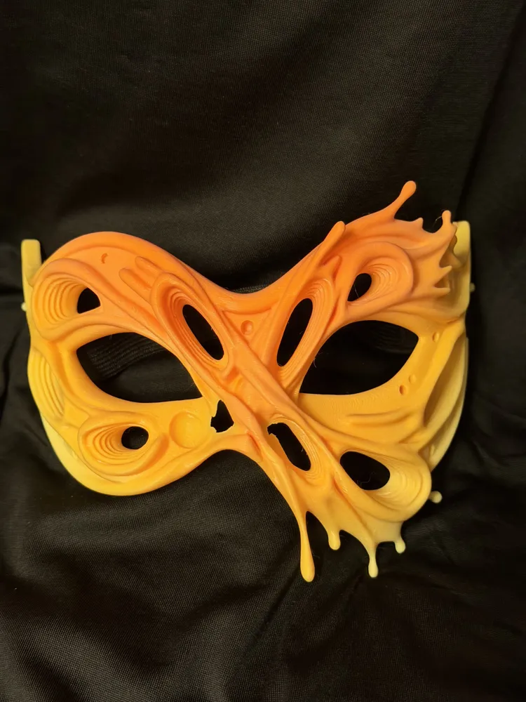 Trippy Hero Mask - Free 3D Print Model - MakerWorld