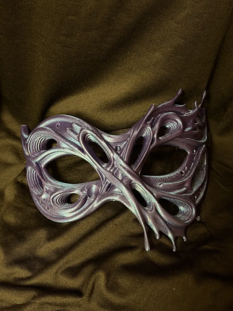 Trippy Hero Mask - Free 3D Print Model - MakerWorld
