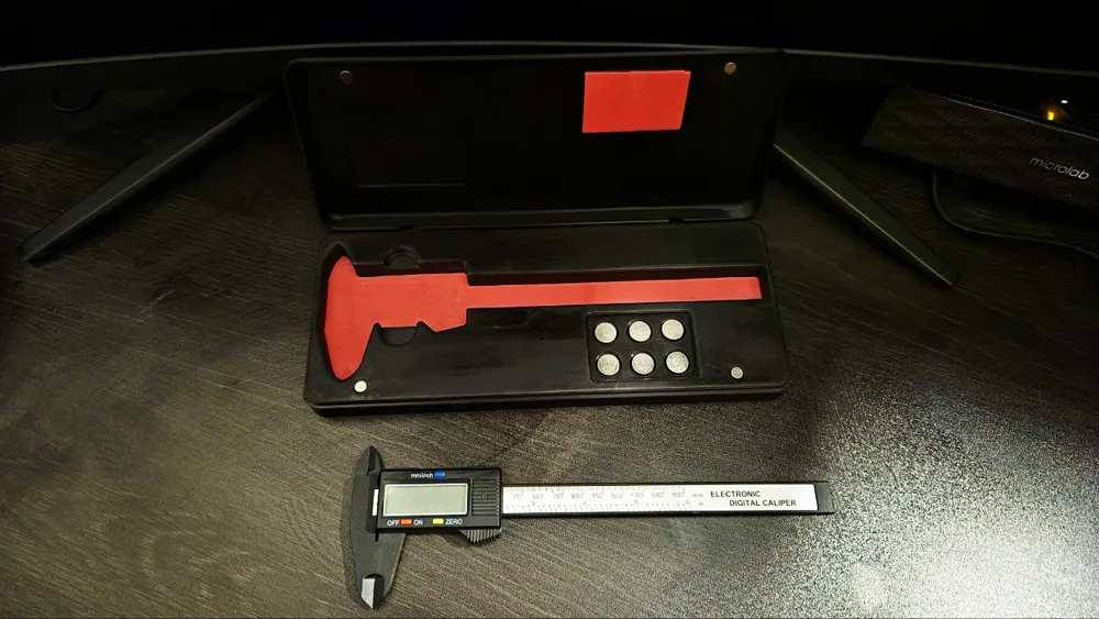 Digital caliper case by th3oldm4n MakerWorld: Download Free 3D Models