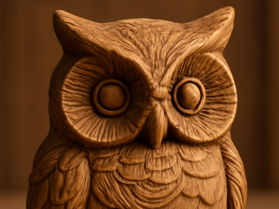 Hoothoot, only 27g, 10cm tall by Mstds MakerWorld: Download Free 3D Models