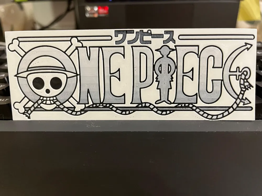 One Piece - 2 Color Hueforge by Datschi - MakerWorld