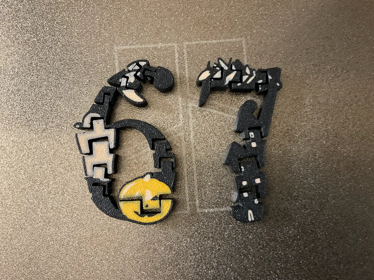 Flexi 67 (Halloween) Meme - Free 3D Print Model - MakerWorld