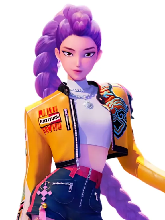 KPOP Demon Hunters - Rumi Halftone by Ady MakerWorld: Download Free 3D ...