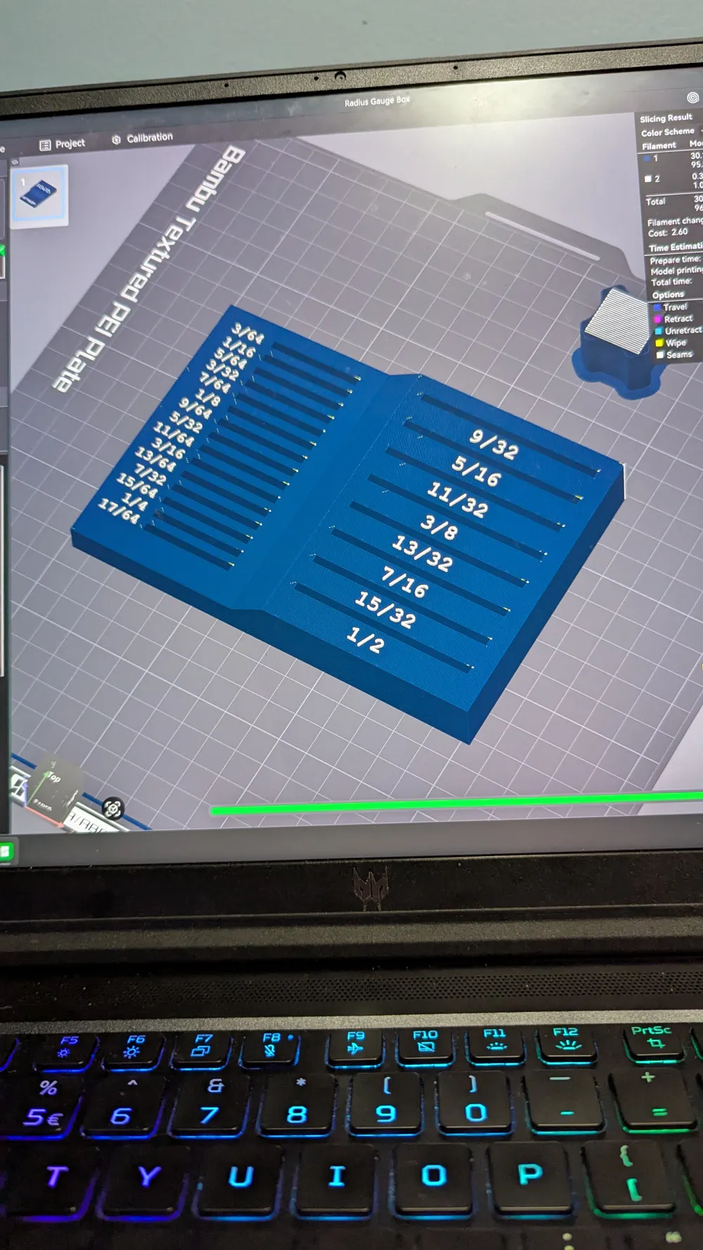Radius Gauge Box - Free 3D Print Model - MakerWorld